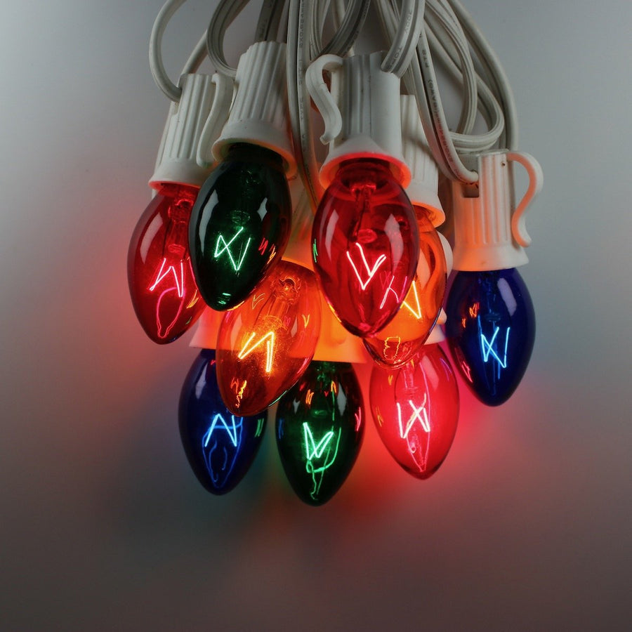C7 and C9 Christmas Lights - Bulbs and Cords – Christmas Light Source