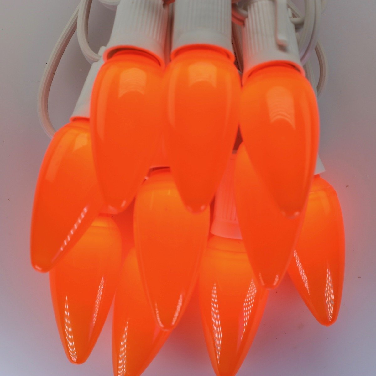 Orange LED Bulbs – Christmas Light Source
