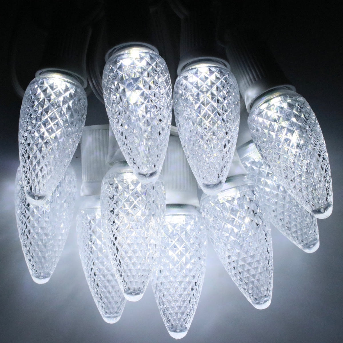 C9 LED Twinkle Bulbs – Christmas Light Source