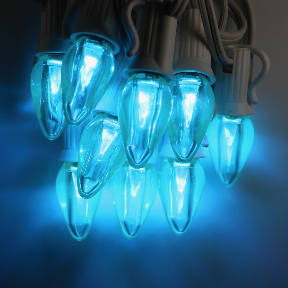Teal LED Bulbs – Christmas Light Source