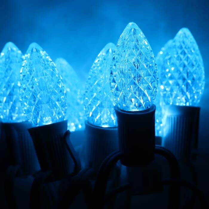 Illuminance Elegance™ C8 Teal LED Bulbs E17 Bases (SMD) (25 Pack ...