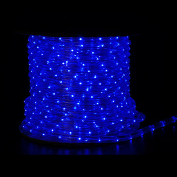1/2" Blue LED Rope Lights – Christmas Light Source