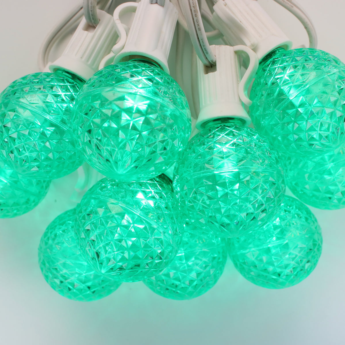 Minleon G40 Green LED Bulbs E12 Bases (SMD) (25 Pack) – Christmas Light ...