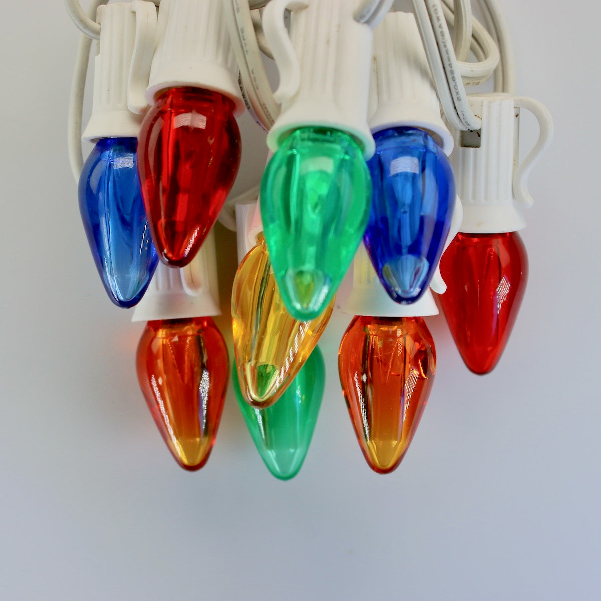 C7 Multicolor Smooth LED Bulbs E12 Bases (SMD) (25 Pack) – Christmas ...