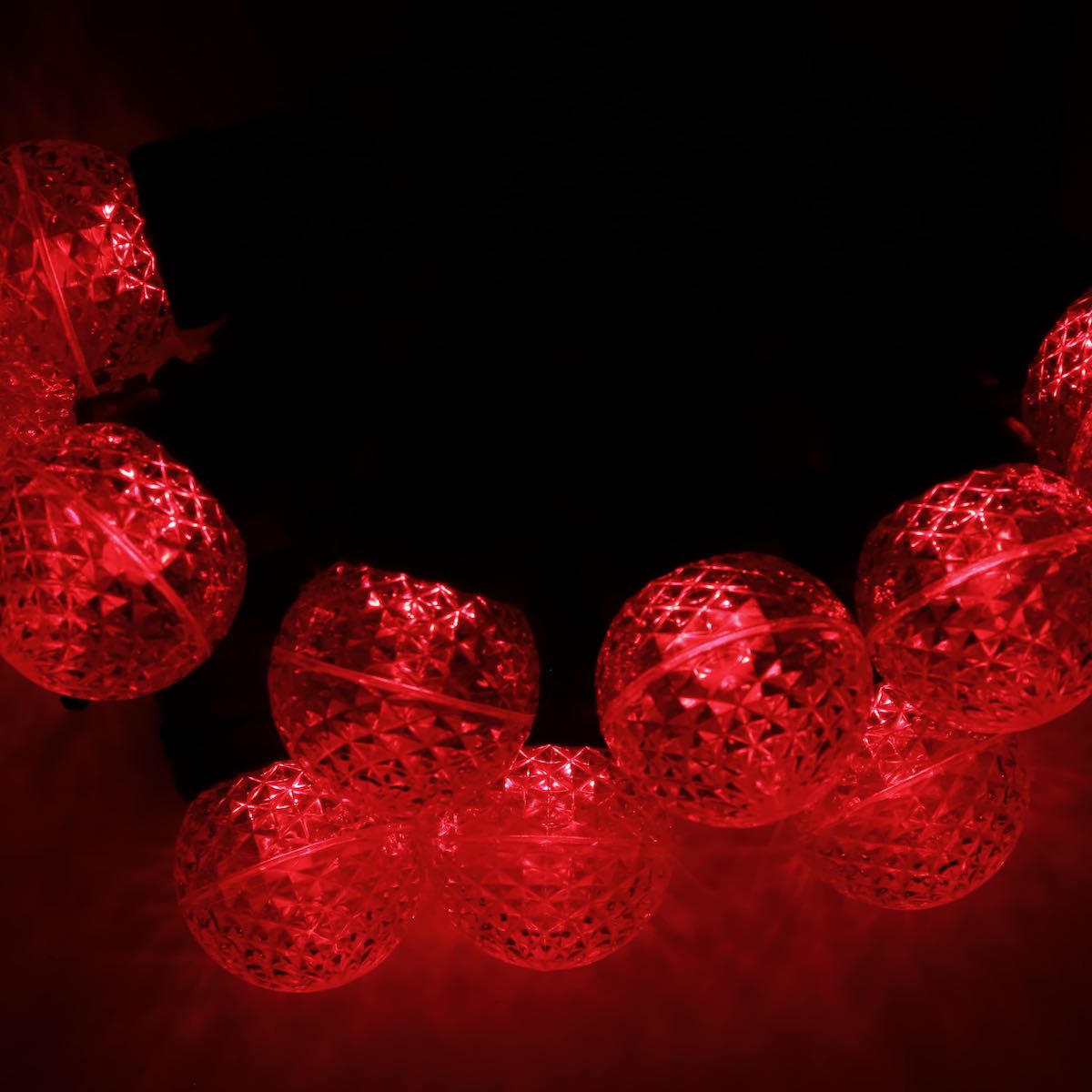 Minleon G50 Red LED Bulbs E26 Bases (SMD) (10 Pack) – Christmas Light ...