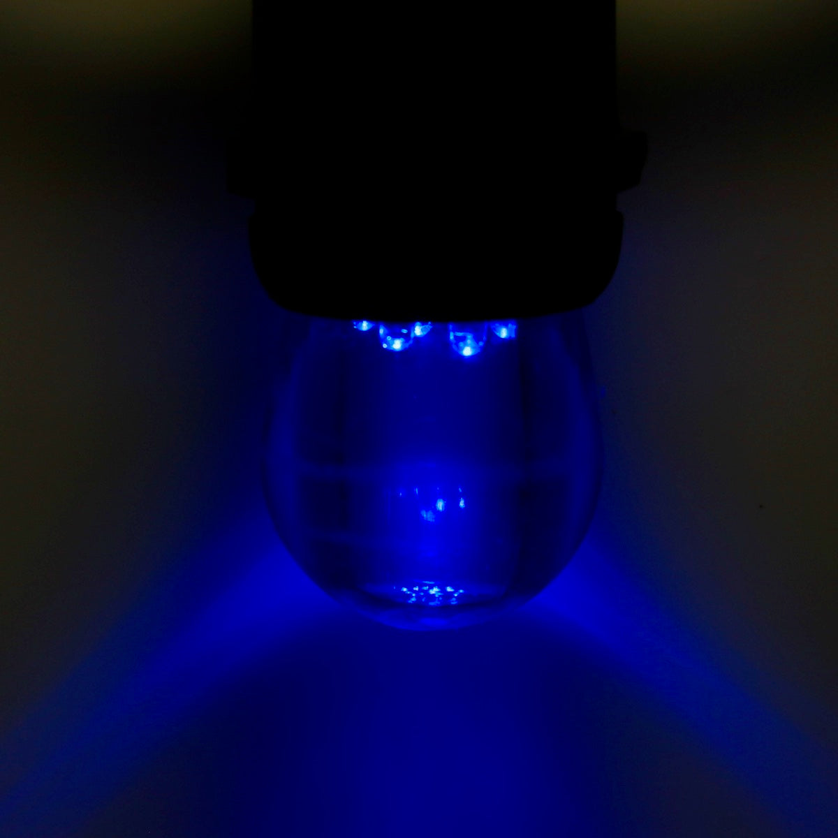 S11 Blue LED Bulbs E26 Bases (25 Pack) – Christmas Light Source