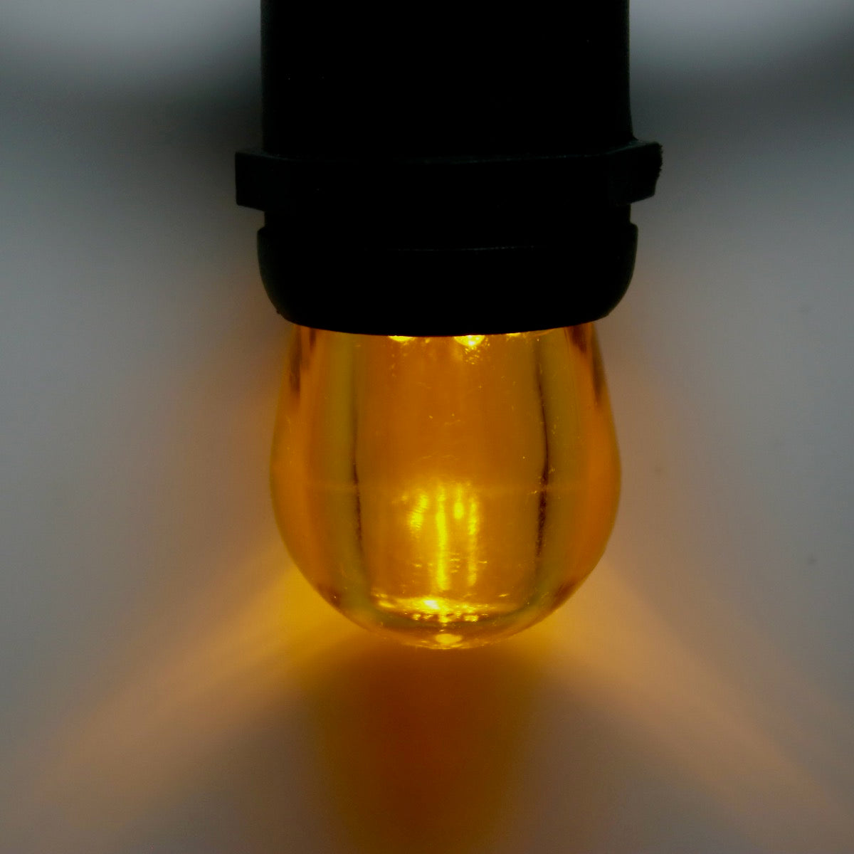 Minleon S11 Yellow LED Bulbs E26 Bases (25 Pack) – Christmas Light Source