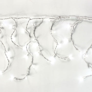 LED Christmas Lights on White Wire – Christmas Light Source
