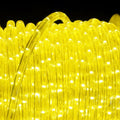 3/8" Yellow LED Rope Lights – Christmas Light Source